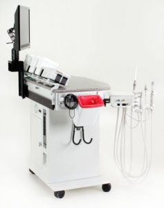 Designer Rear Mobile Ambidextrous Dental Delivery Cabinet