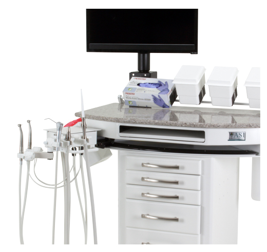 Dental/Hygiene Delivery Cart - ASI Dental
