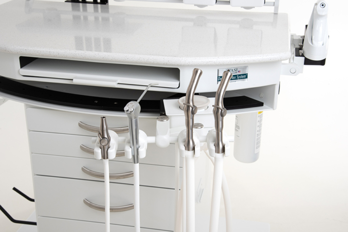Ambidextrous Dental Assistant Cabinet