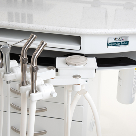 Ambidextrous Dental Assistant Cabinet