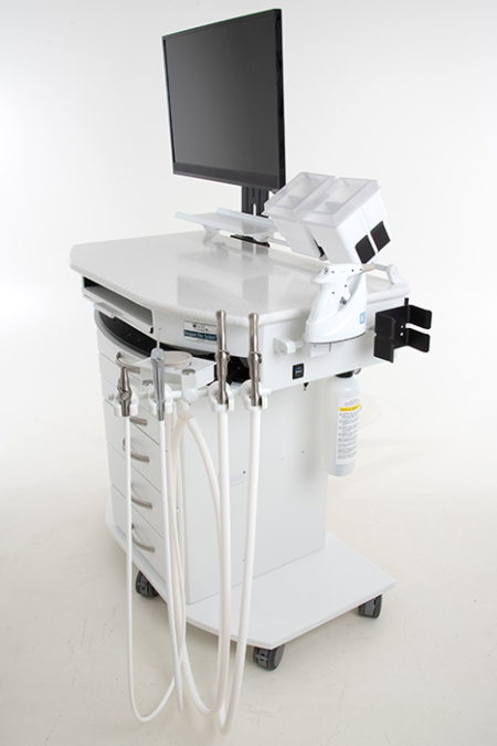 Ambidextrous Dental Assistant Cabinet