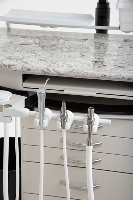 Ambidextrous Dental Assistant Cabinet