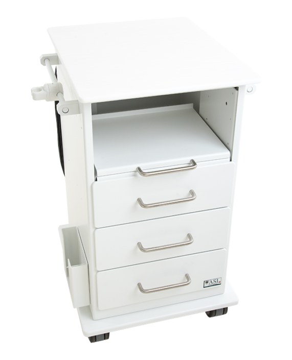 Slimline Endodontic-Implant Cart - ASI Dental