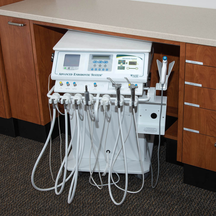 Classic Series Advanced Endodontic Cart - Under Cabinet Mount