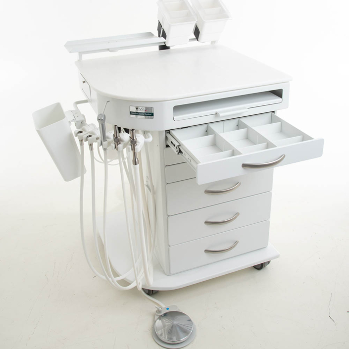 MetalCraft Mobile Orthodontic/Hygiene Delivery Cart