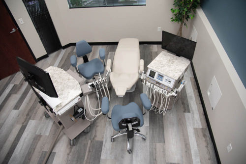 Ambidextrous Dental Assistant Cabinet